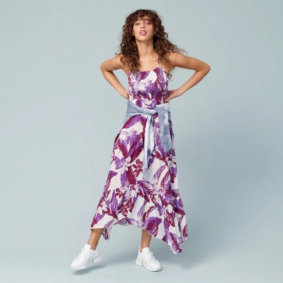 Free People | Dresses | Free People Intimately Heat Wave Smocked Floral ...